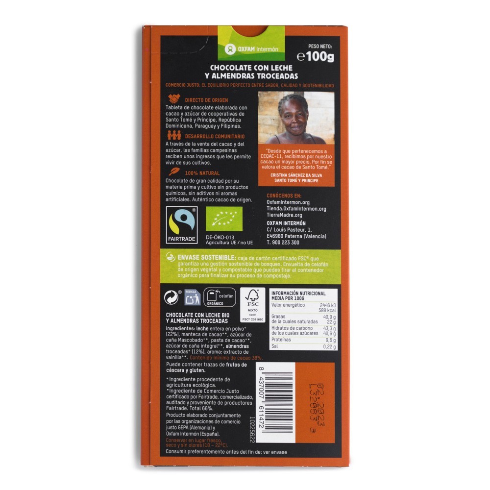 Chocolate Ecológico, de Comercio Justo y Bio | Oxfam Intermón