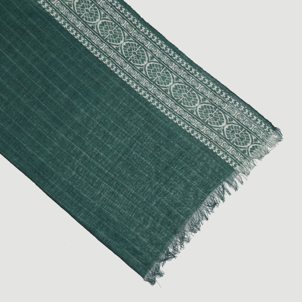 FULAR HECHO A MANO DE LANA MOD. NEW GRECAS BOJ VERALUNA